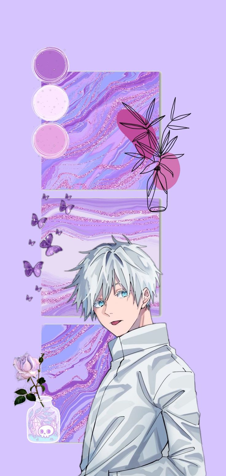 Purple Gojo Wallpapers - Wallpaper Cave