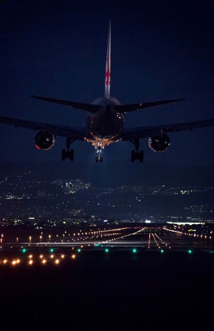 Night Plane Wallpapers - Wallpaper Cave