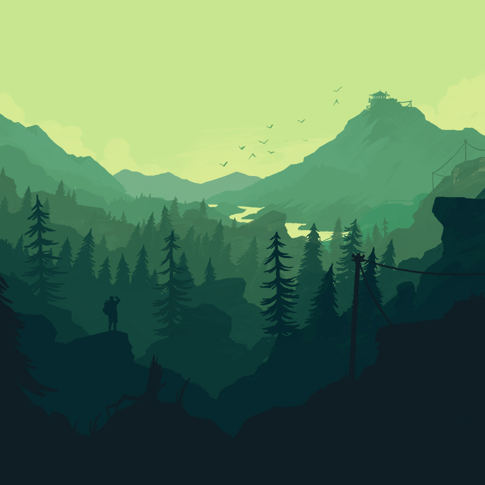 Firewatch Tower 4k Wallpapers - Wallpaper Cave