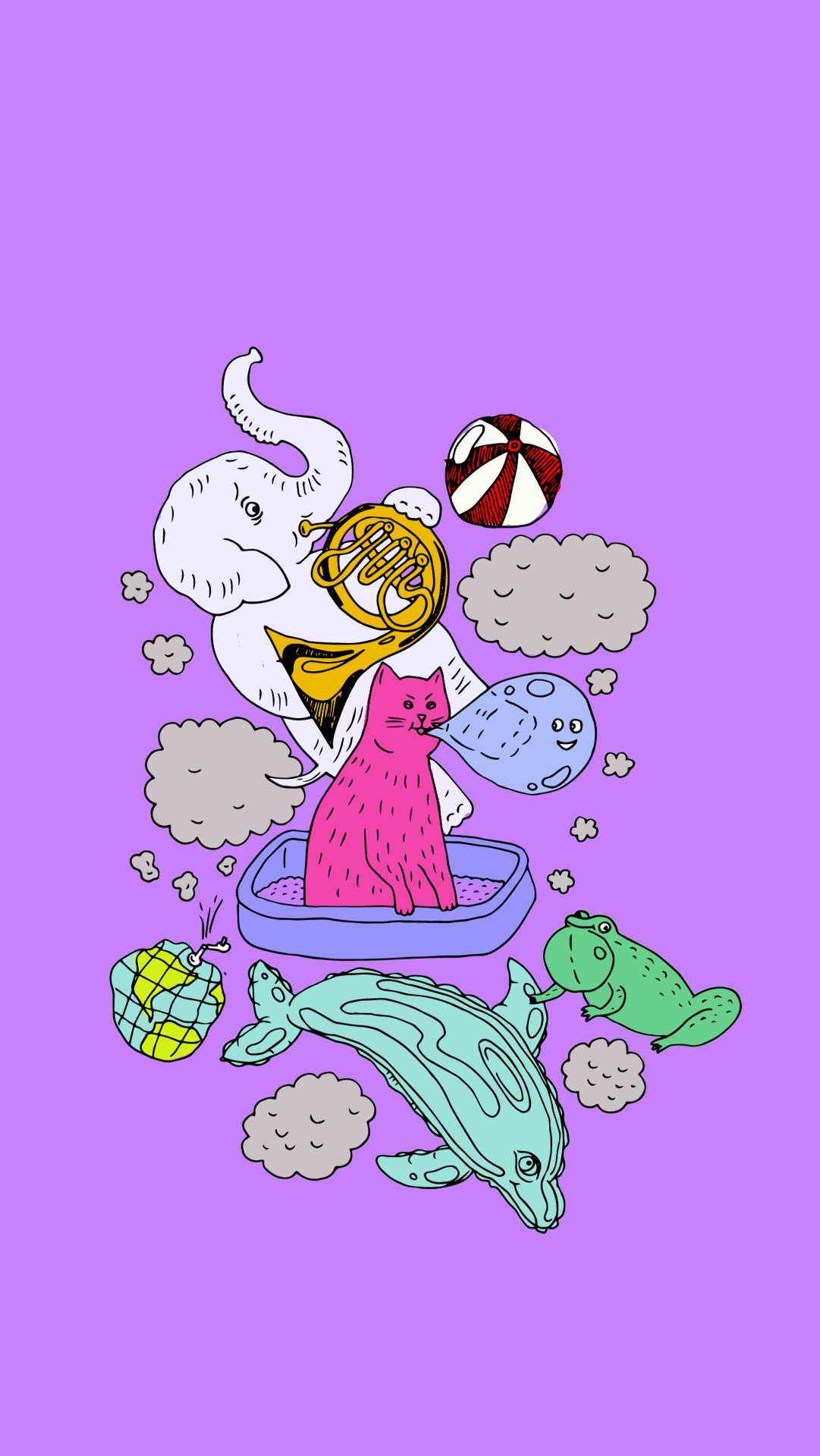 Mobile Cartoon Wallpapers - Wallpaper Cave