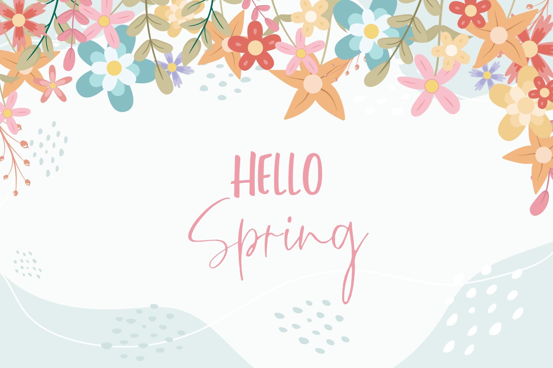Hello Spring PC Wallpapers - Wallpaper Cave