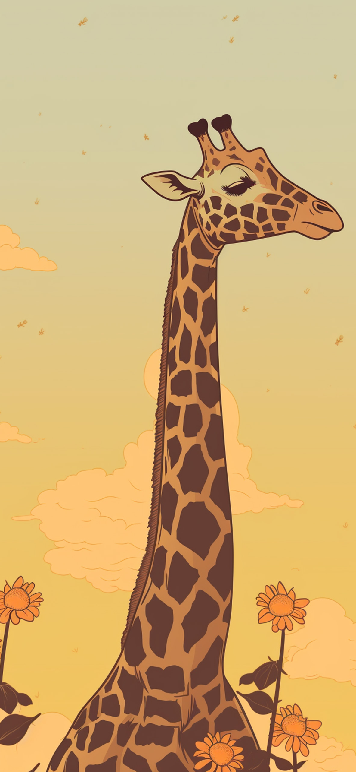 Giraffe Phone Wallpapers - Wallpaper Cave