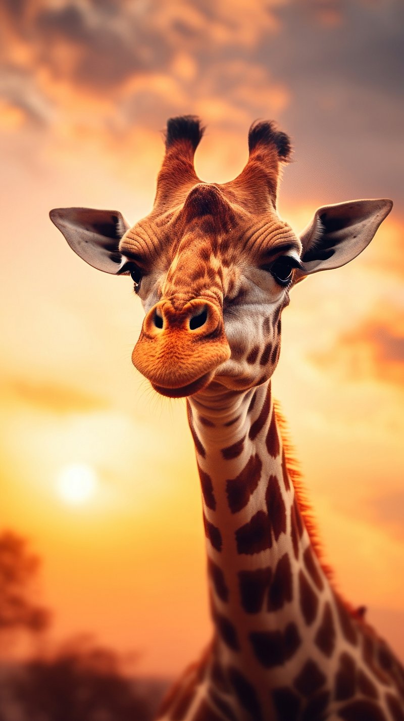 Giraffe Phone Wallpapers - Wallpaper Cave