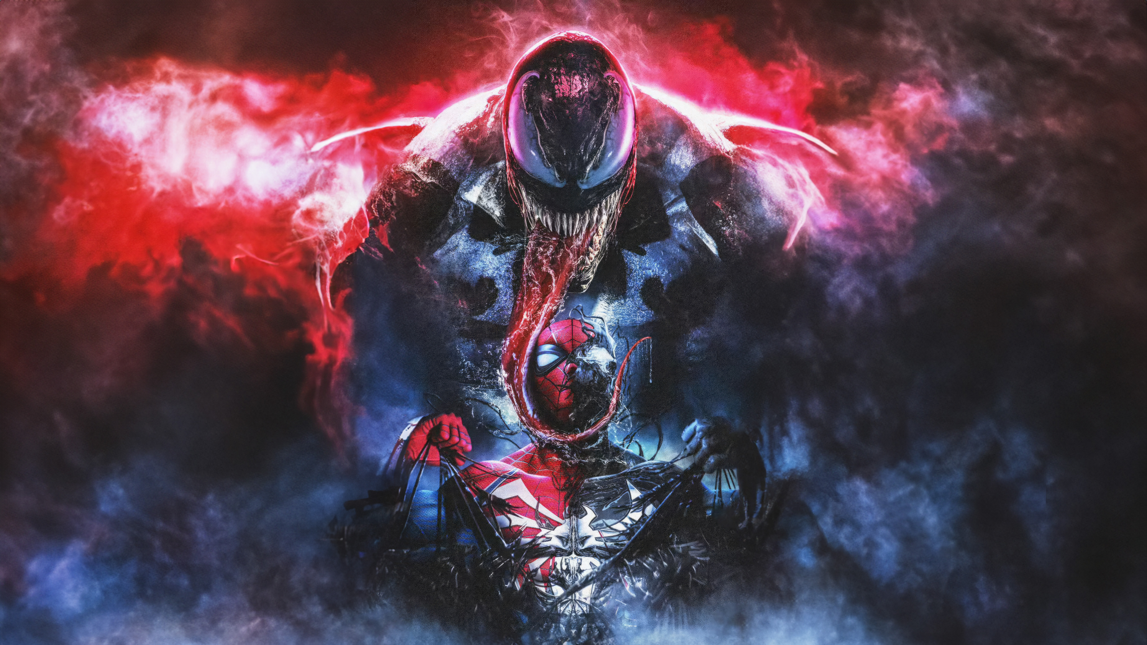 Spider-Man Venom Suit 4k Wallpapers - Wallpaper Cave