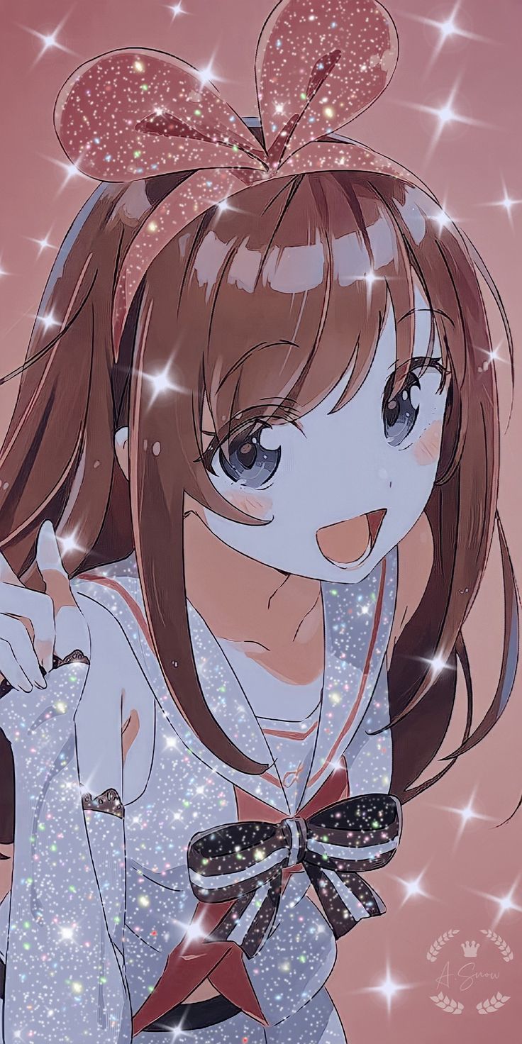 Anime Girl Adorable Preppy Wallpapers - Wallpaper Cave