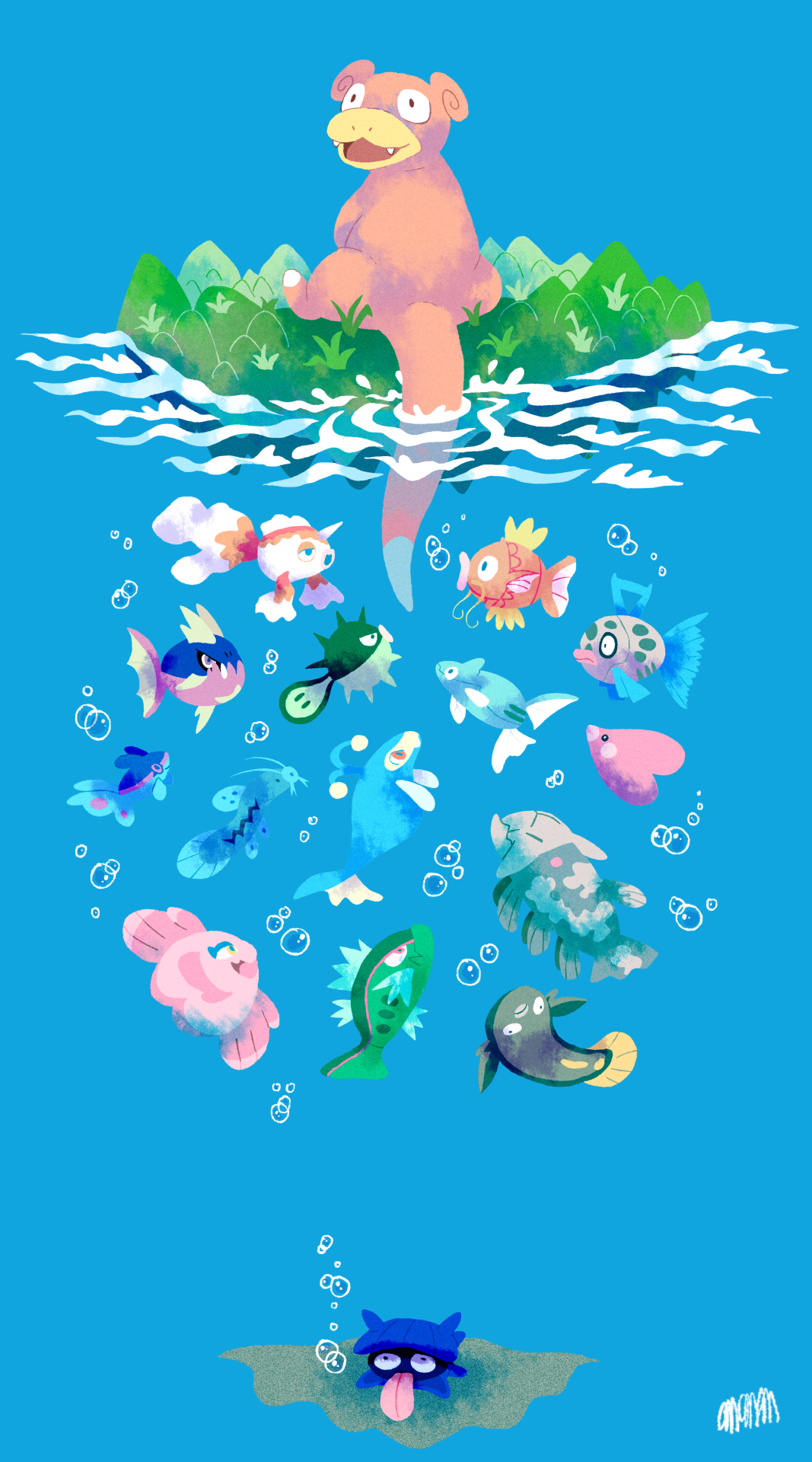 Pokémon Slowpoke Wallpapers - Wallpaper Cave