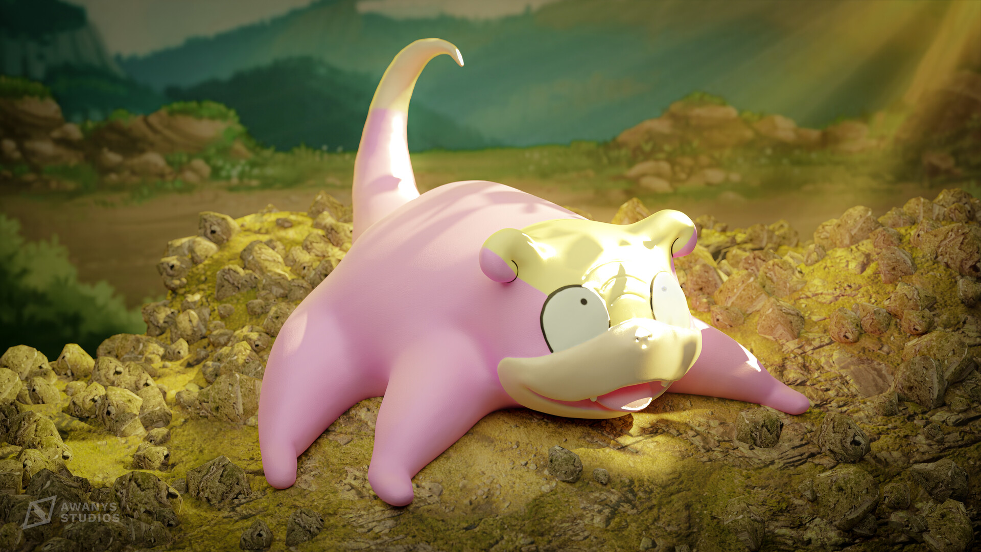 Pokémon Slowpoke Wallpapers - Wallpaper Cave