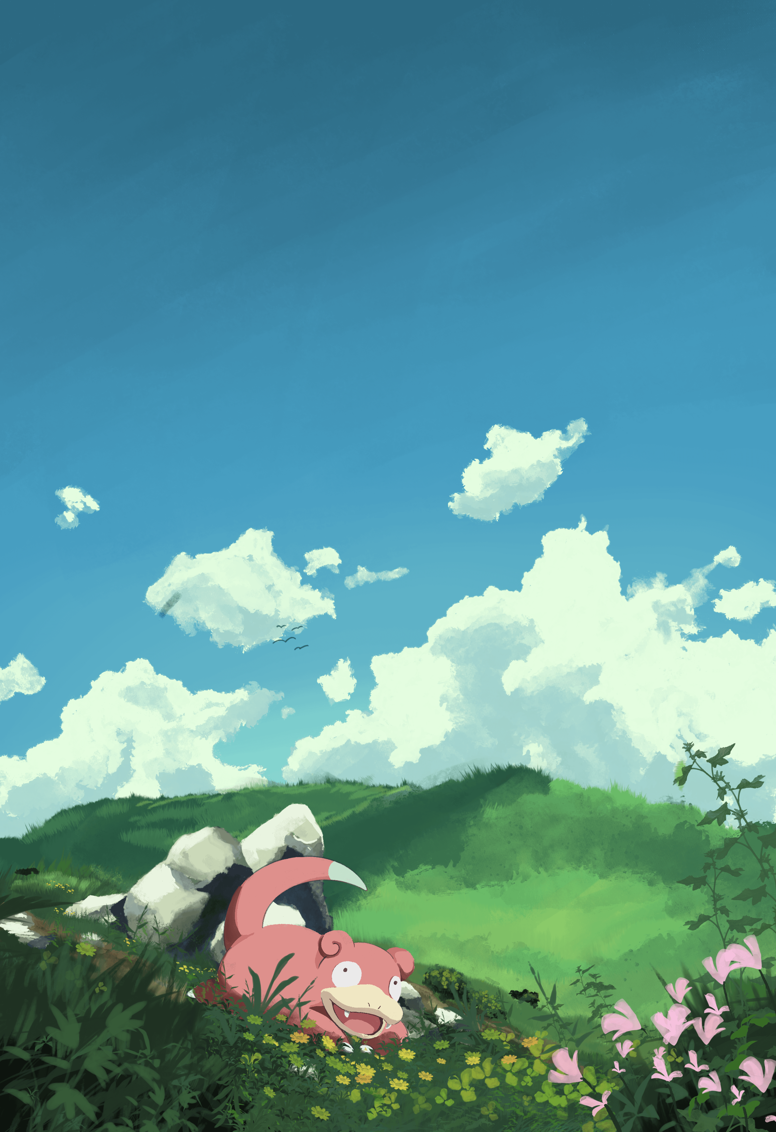 Pokémon Slowpoke Wallpapers - Wallpaper Cave