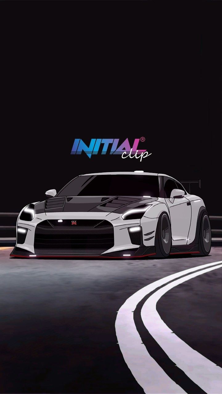 Nissan GTR Cartoon iPhone Wallpapers - Wallpaper Cave