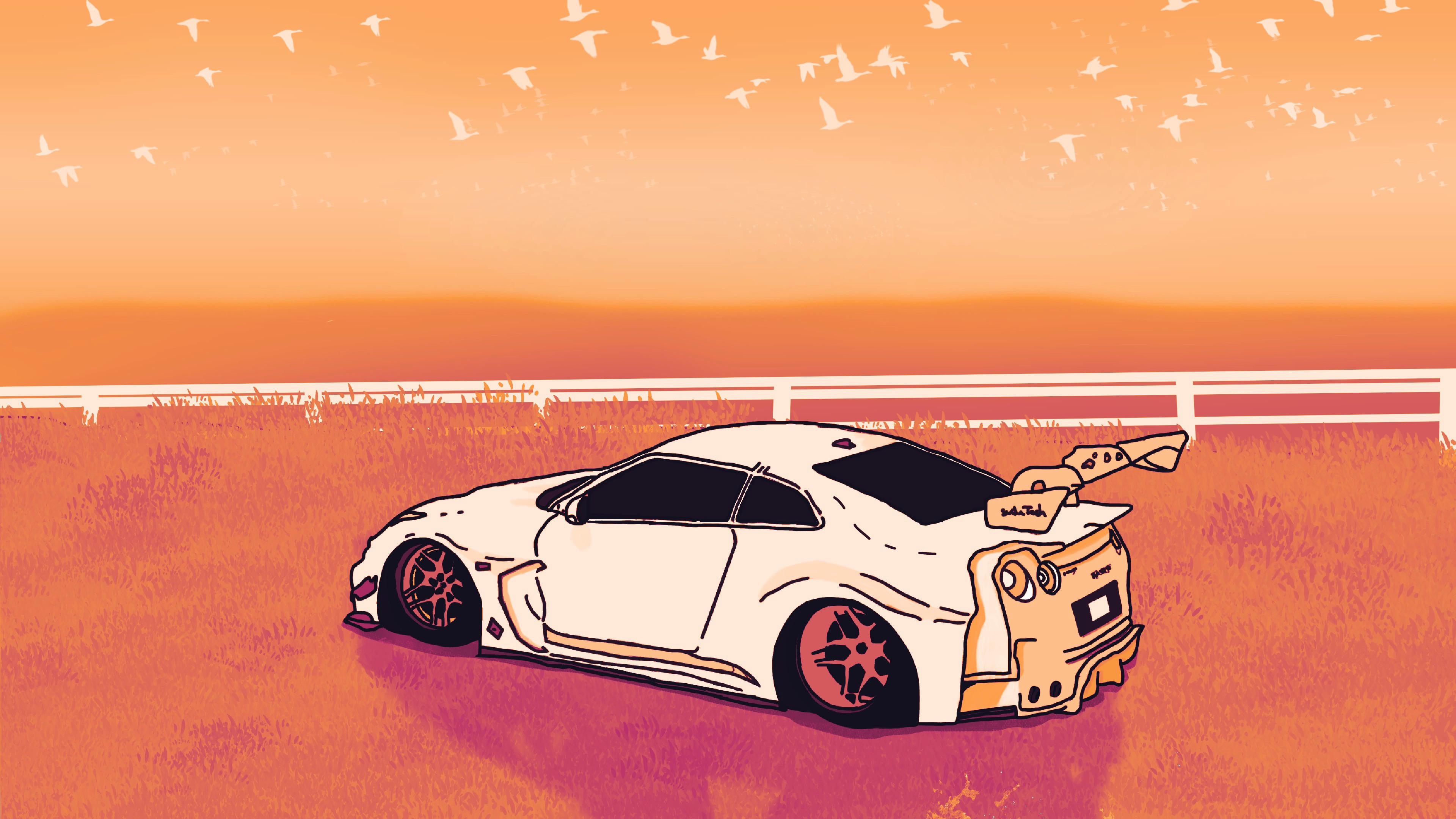 GTR Cartoon Wallpapers - Wallpaper Cave