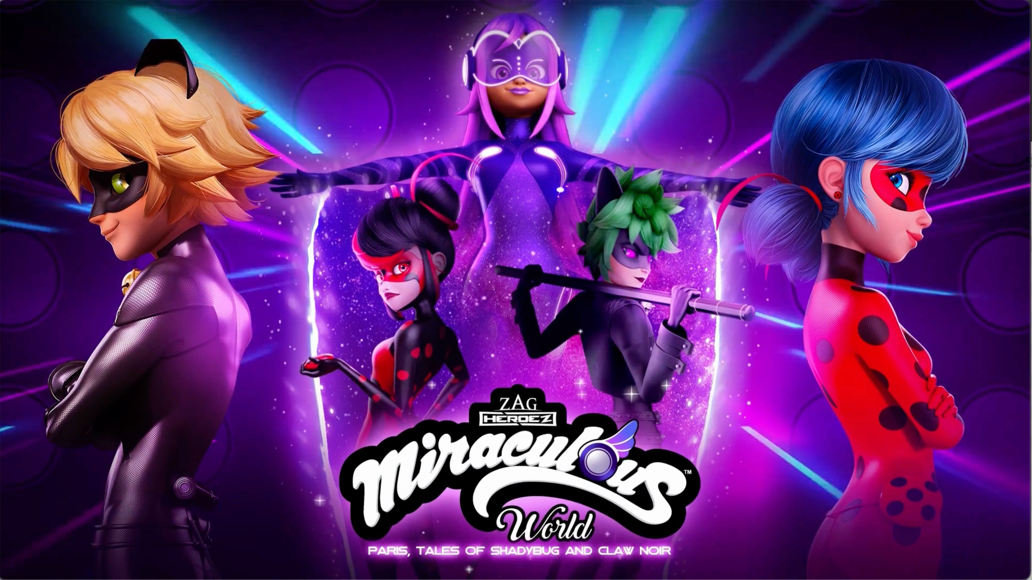 Miraculous World: Paris Tales Of Shadybug And Claw Noir Wallpapers ...