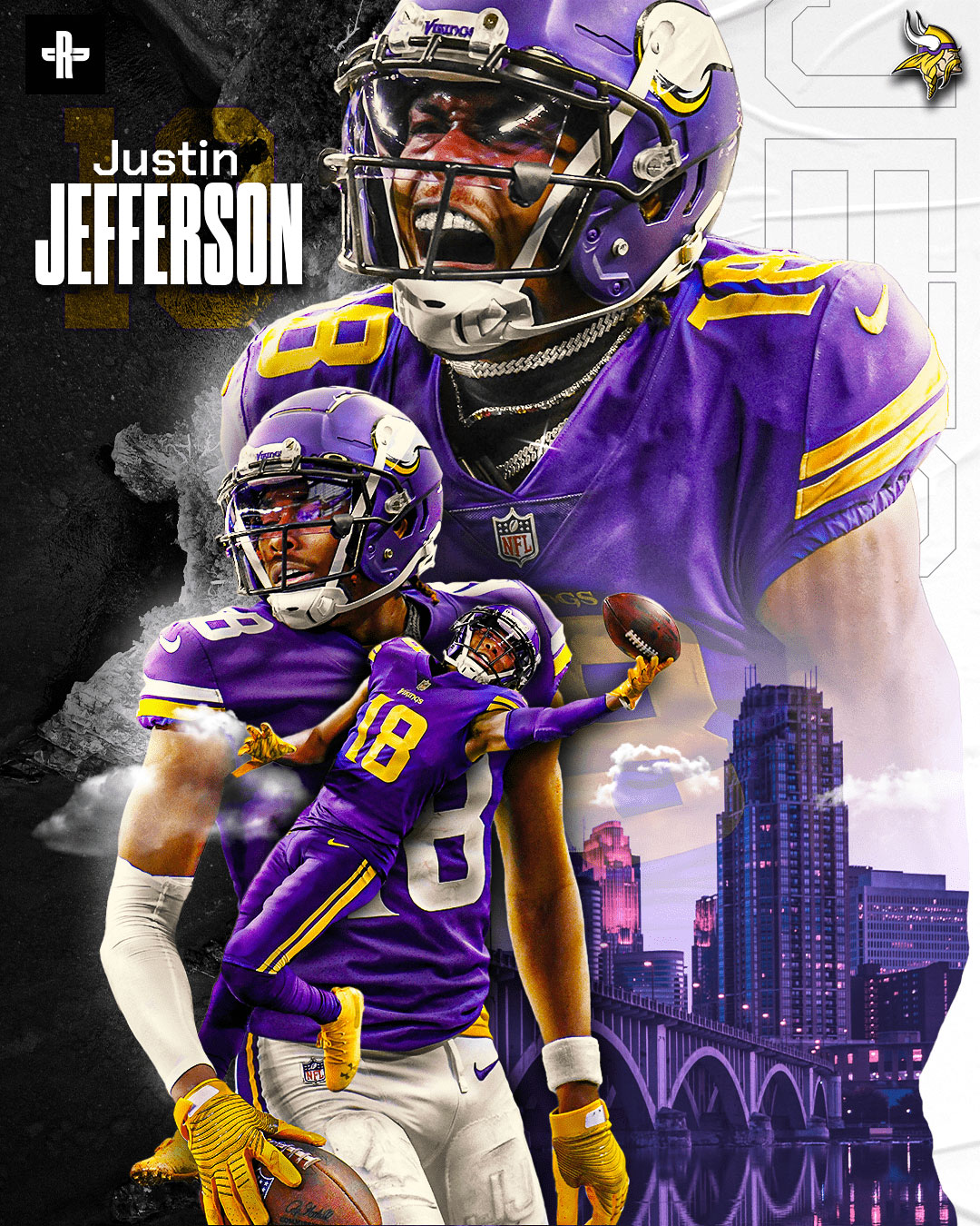 Justin Jefferson Phone Wallpapers - Wallpaper Cave