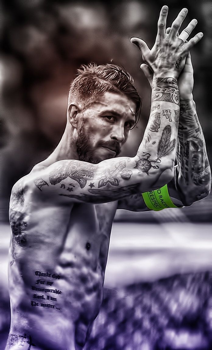 Sergio Ramos Wallpaper 8k