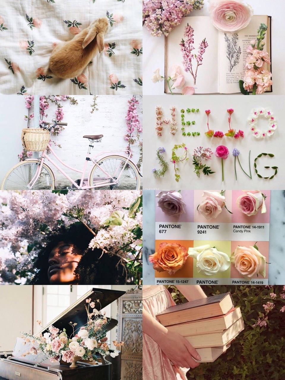 Spring Cute Collage Wallpapers - Wallpaper Cave