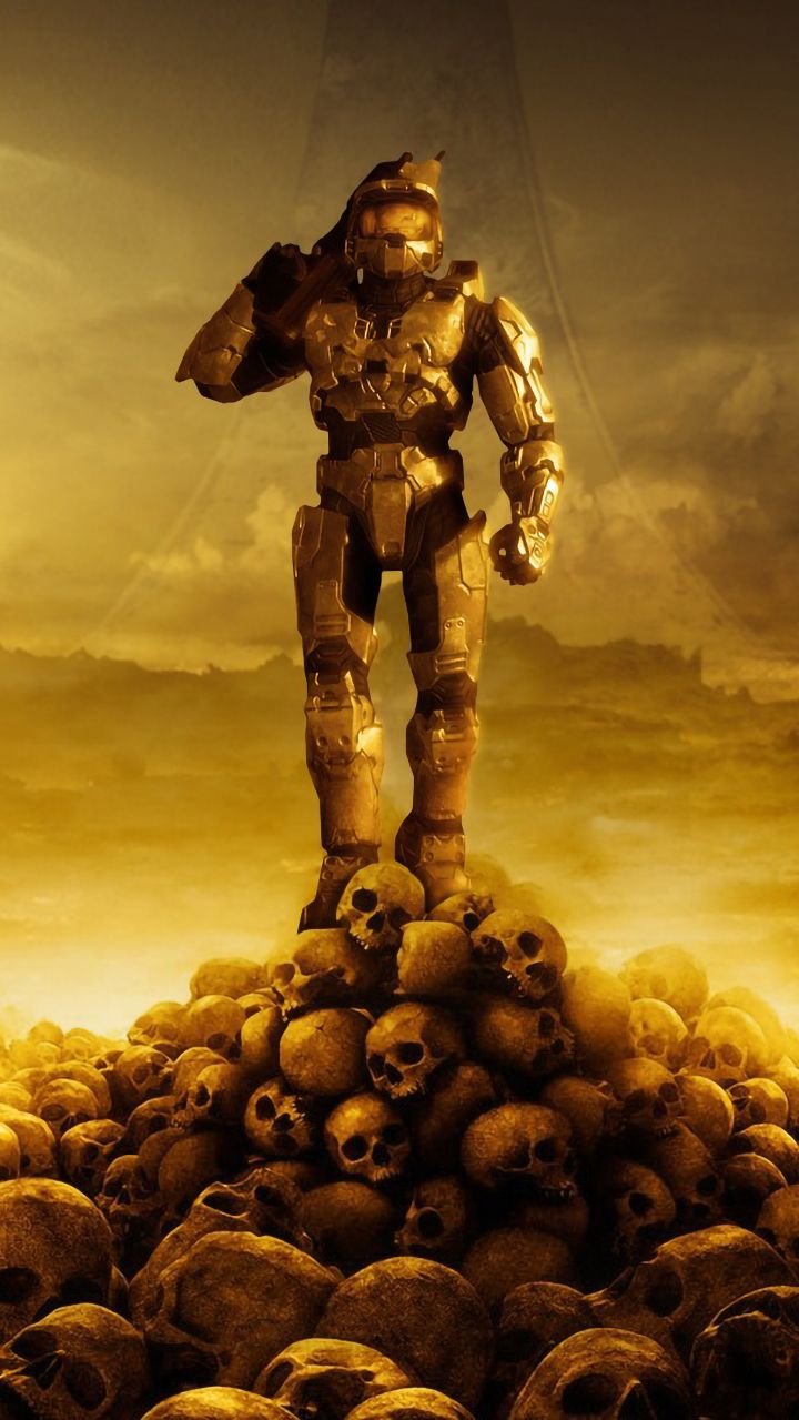 Halo Gold Master Chief Wallpapers - Wallpaper Cave