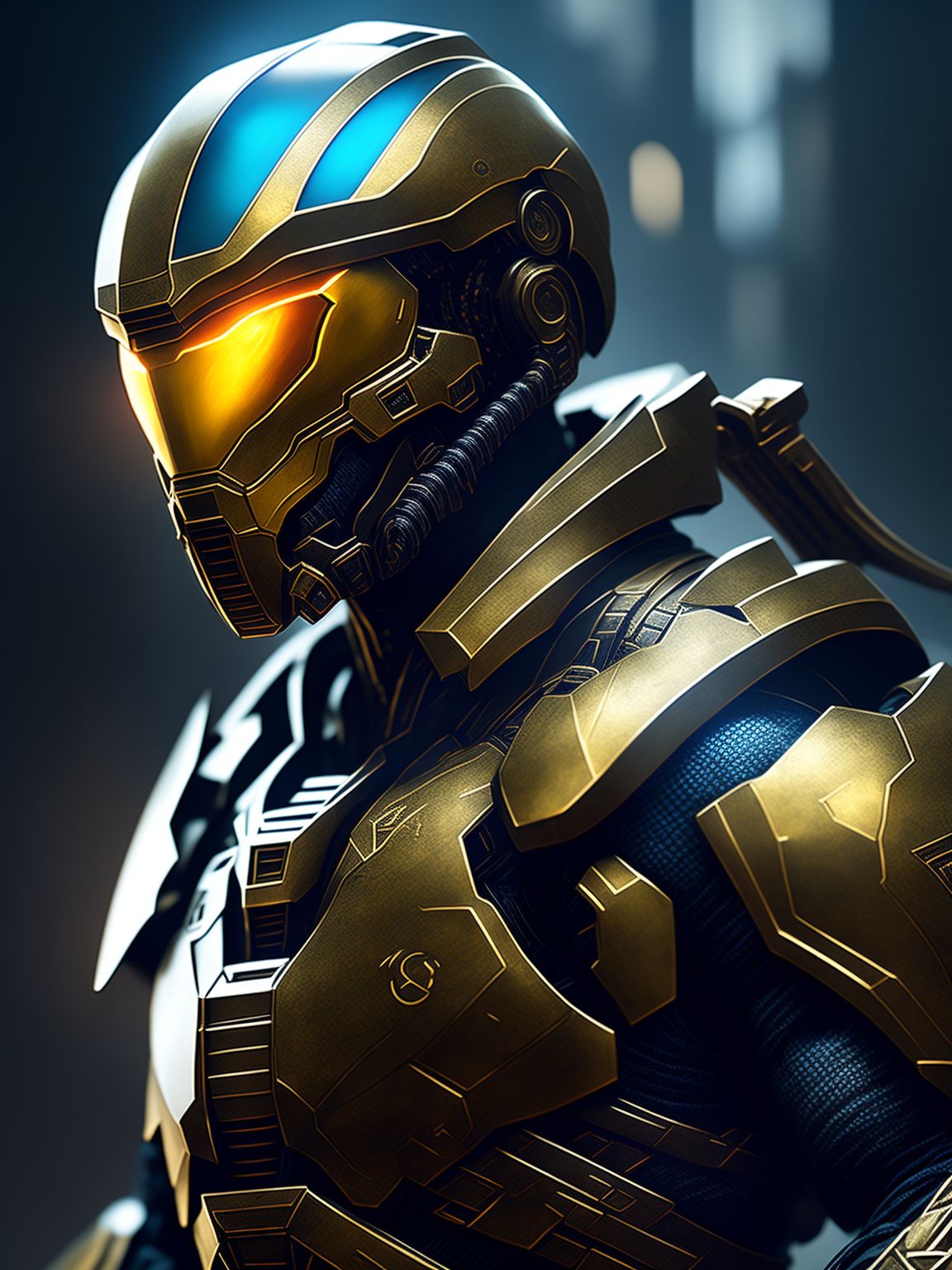 Halo Gold Master Chief Wallpapers - Wallpaper Cave