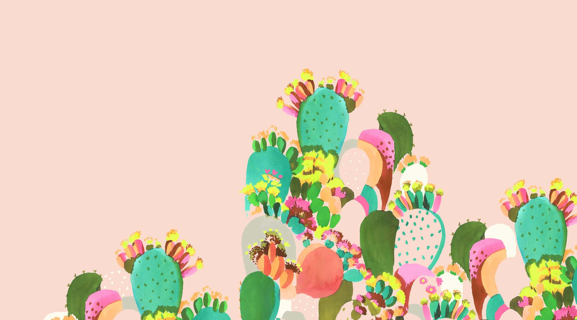 Cactus Spring Wallpapers - Wallpaper Cave