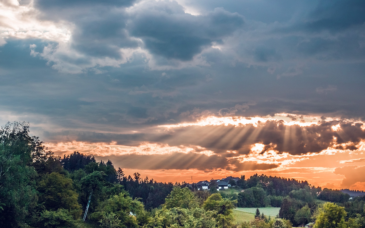 Sunset Summer Mountain Wallpapers - Wallpaper Cave