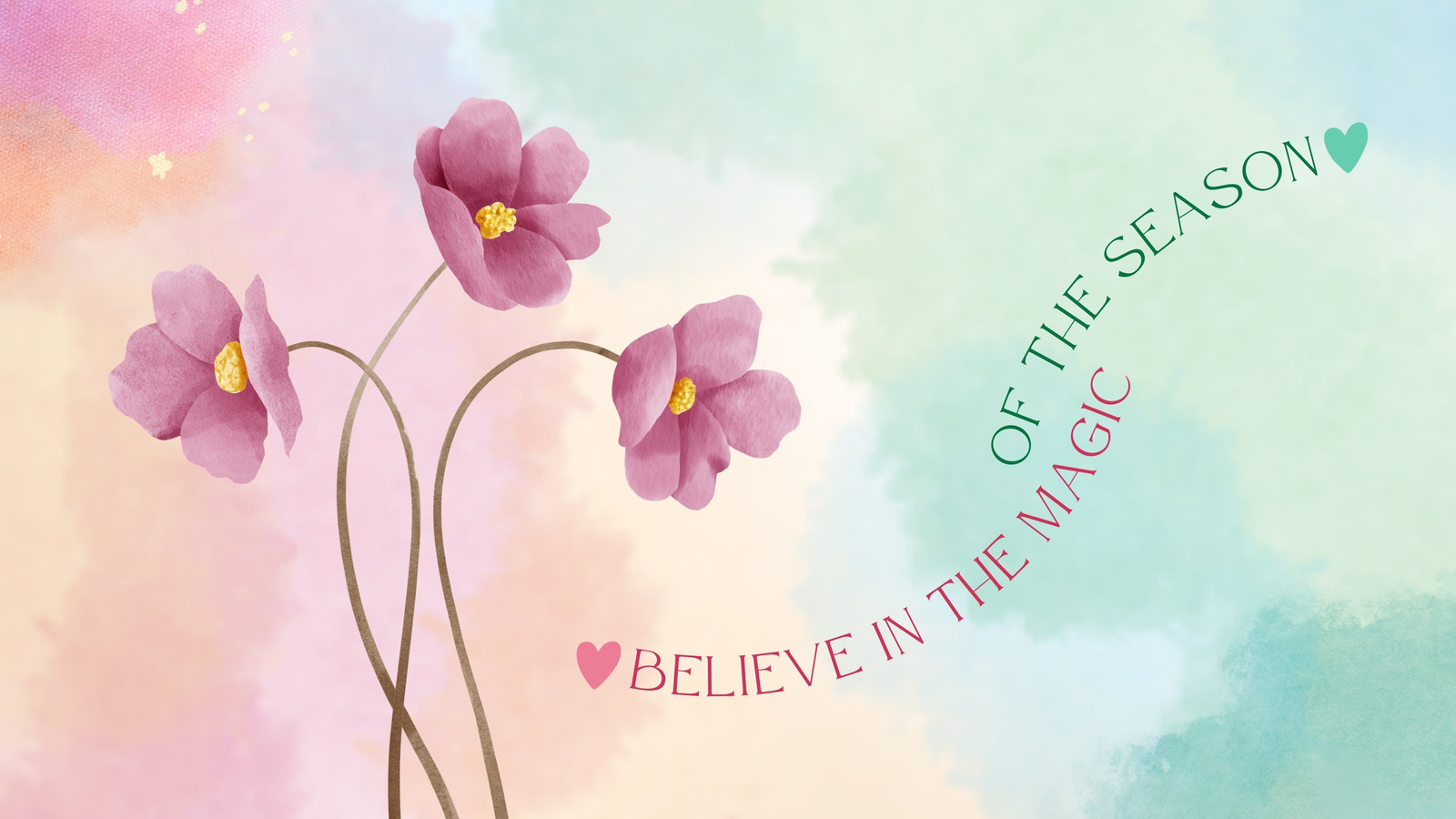 Spring Watercolor Landscape Wallpapers - Wallpaper Cave