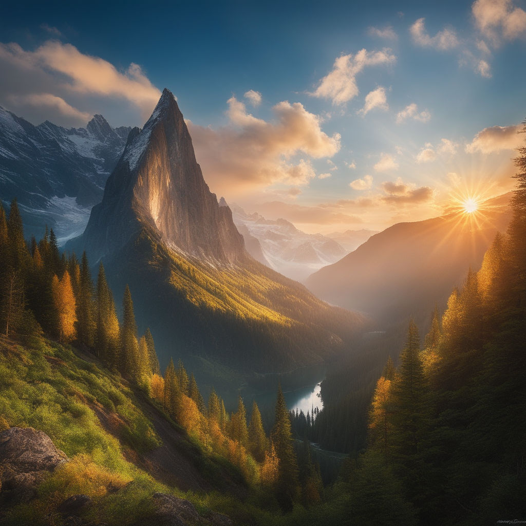 Sunset Summer Mountain Wallpapers - Wallpaper Cave