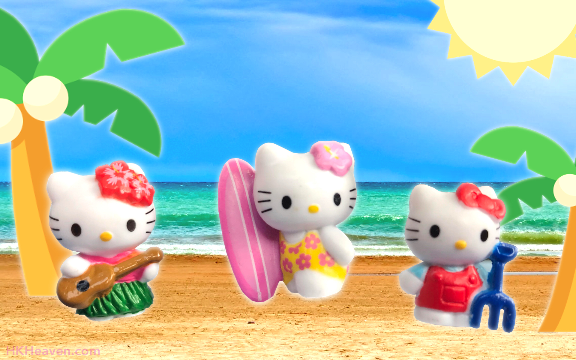 Hello Kitty Summer Desktop Wallpapers - Wallpaper Cave