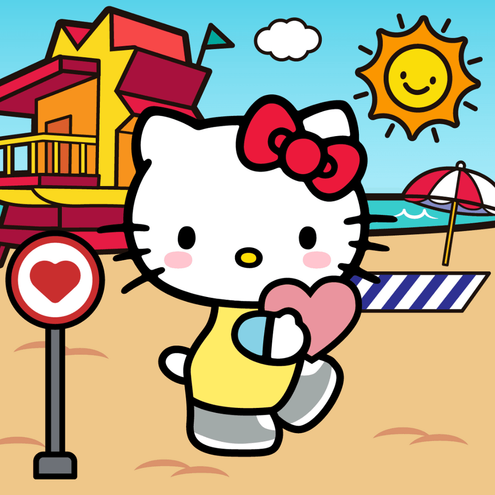 Hello Kitty Friends Summer Wallpapers - Wallpaper Cave