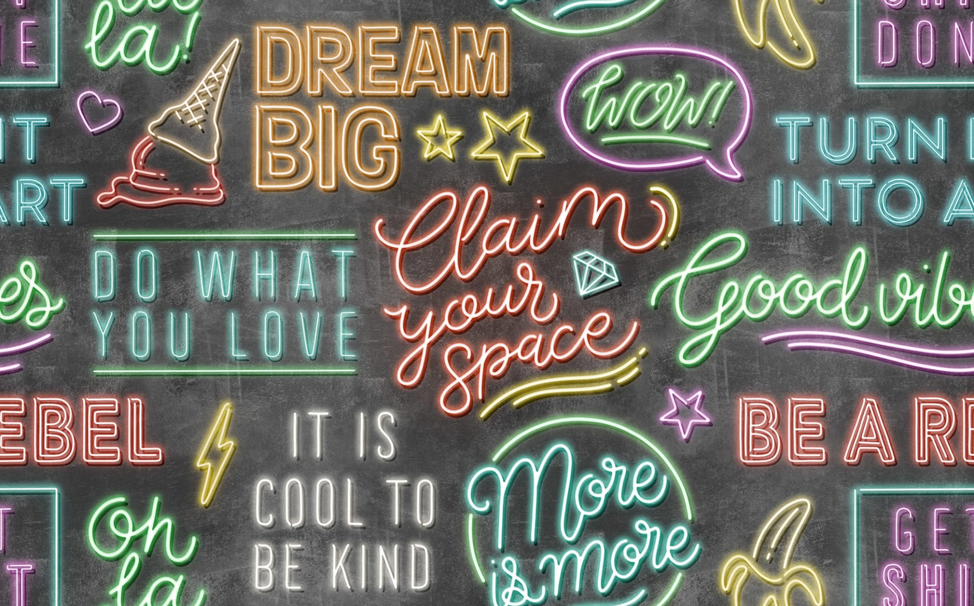 Neon Doodle Wallpapers - Wallpaper Cave