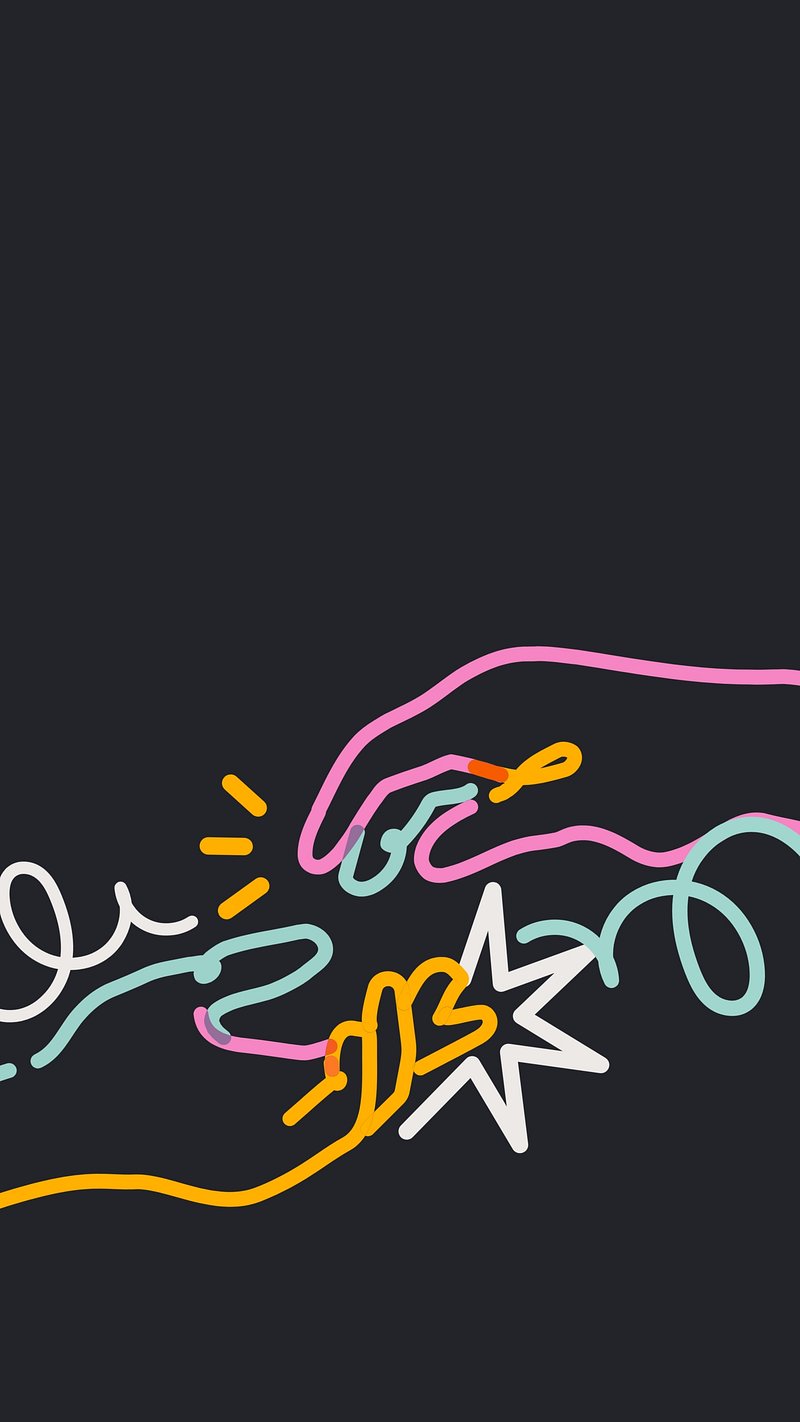 Neon Doodle Wallpapers - Wallpaper Cave