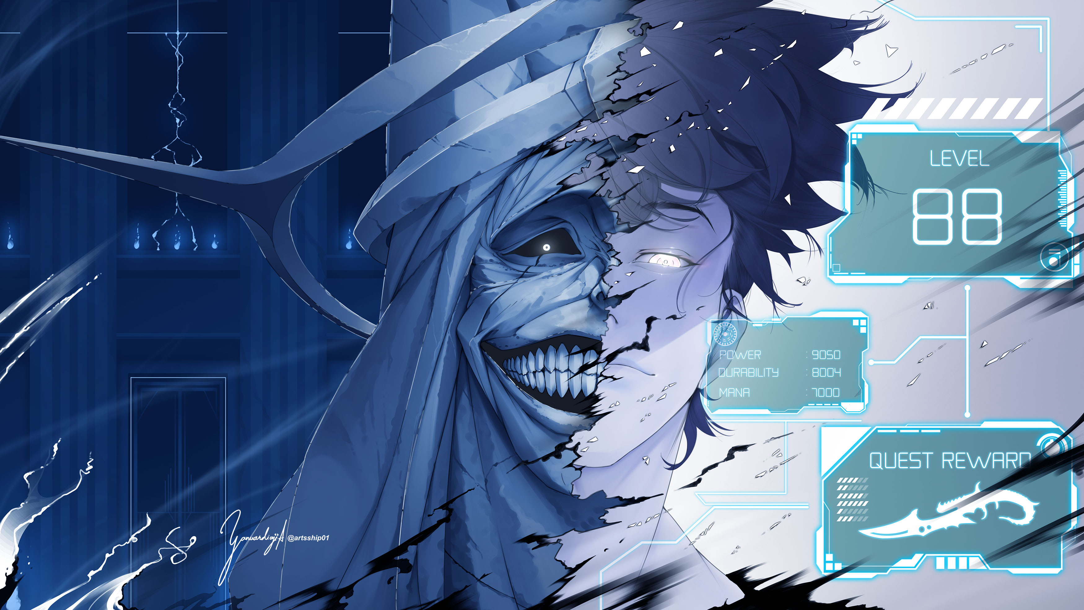 Statue Of God Solo Leveling Wallpapers - Wallpaper Cave