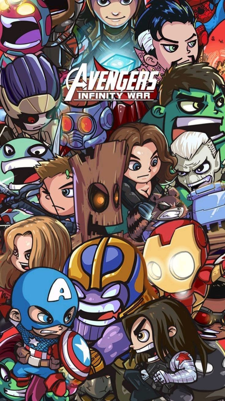 Marvel Cartoon Phone Wallpapers - Wallpaper Cave