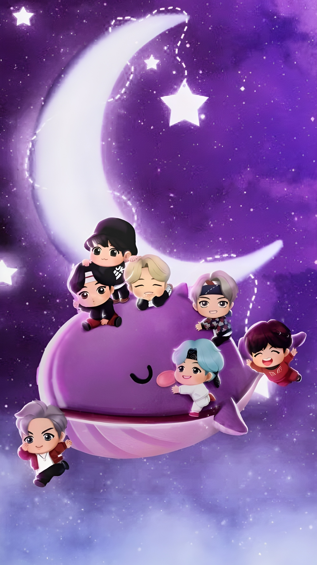 BTS Cartoon Phone HD 4k Wallpapers - Wallpaper Cave