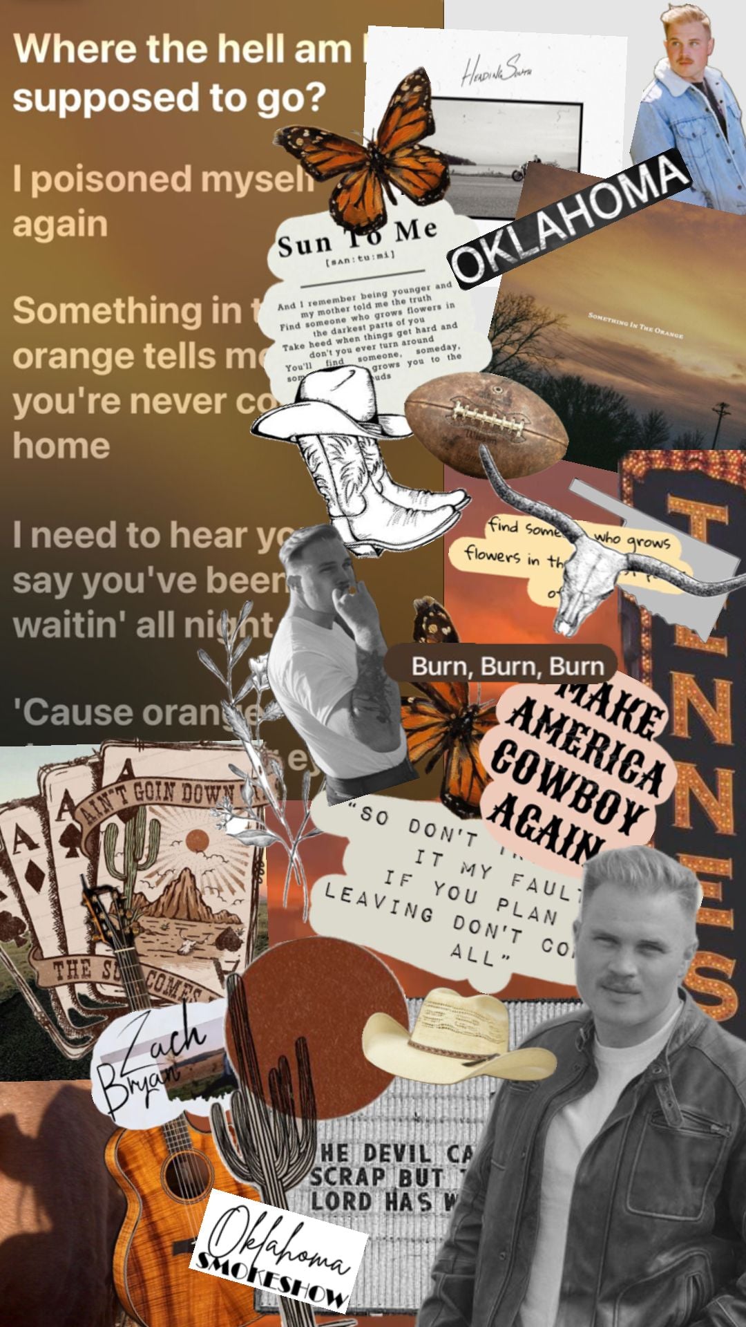 Zach Bryan iPhone Wallpapers - Wallpaper Cave