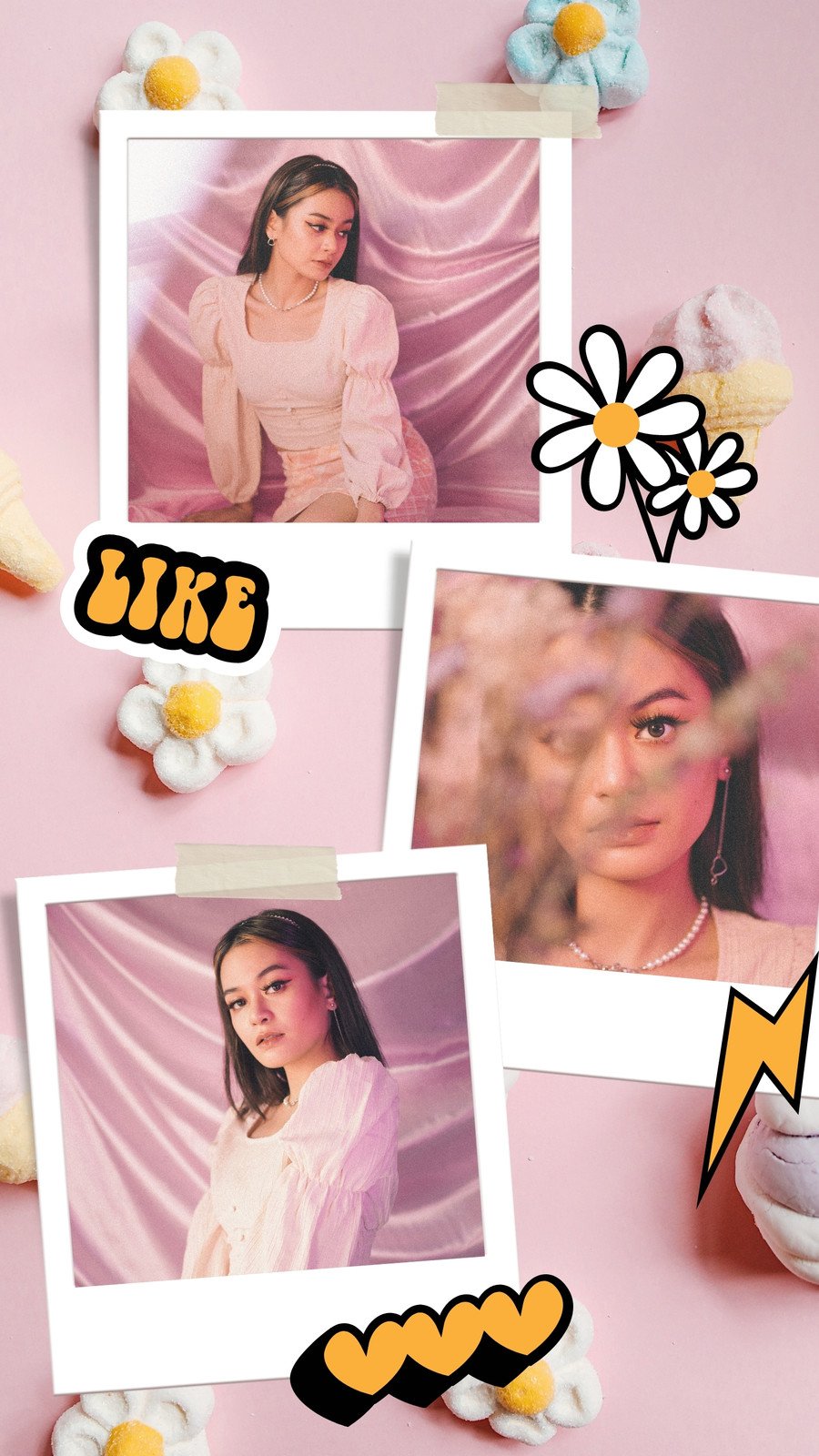 Collage Girl Wallpapers - Wallpaper Cave