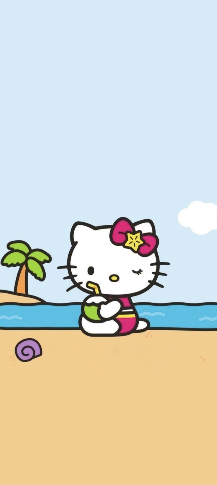 Beach Hello Kitty Wallpapers - Wallpaper Cave