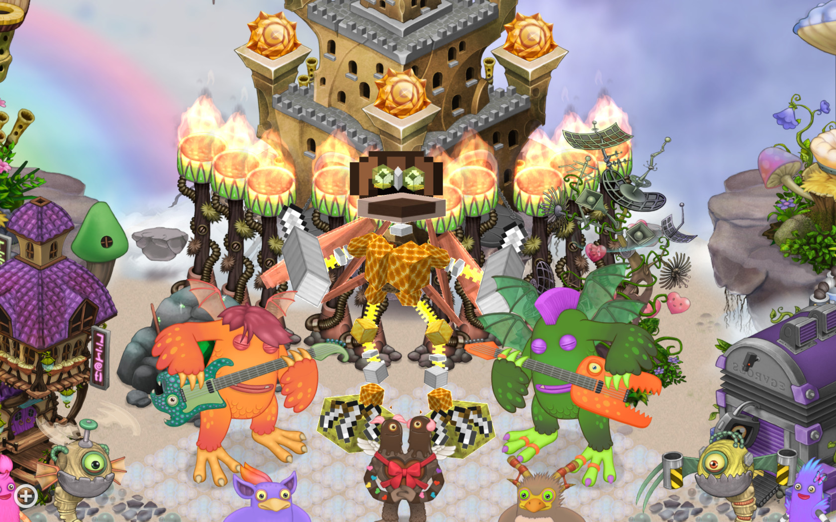 Wubbox Air Island Wallpapers Wallpaper Cave