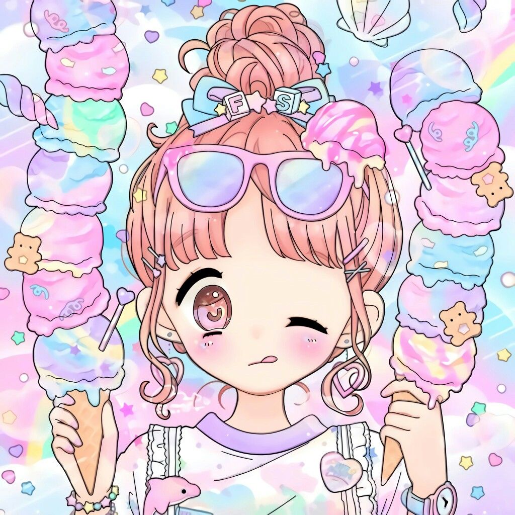Anime Ice Cream Girls Wallpapers - Wallpaper Cave
