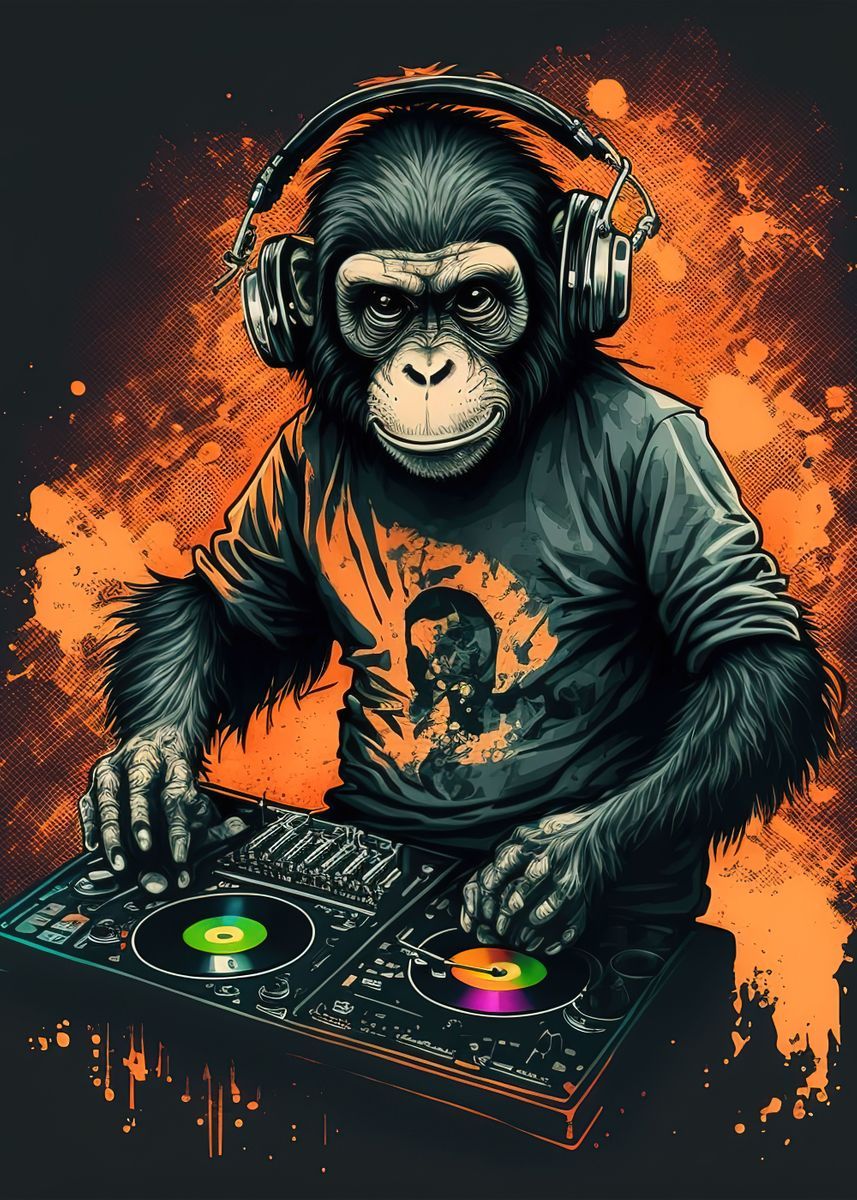 DJ Monkey Wallpapers - Wallpaper Cave