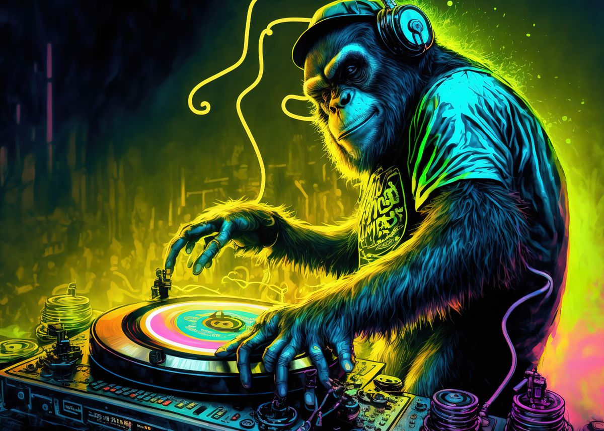 DJ Monkey Wallpapers - Wallpaper Cave