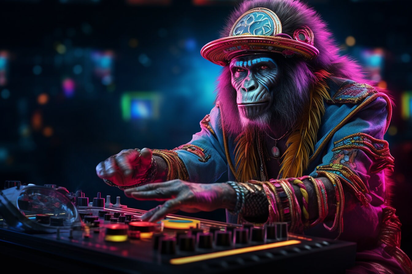 DJ Monkey Wallpapers - Wallpaper Cave