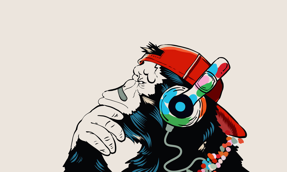 DJ Monkey Wallpapers - Wallpaper Cave
