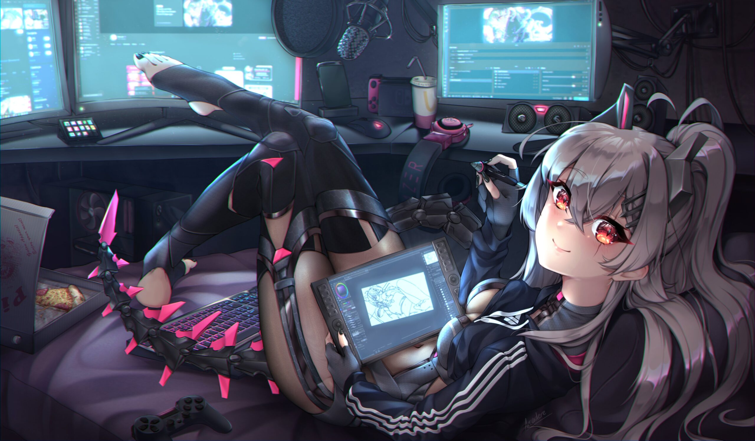 Gamer Girl Desktop Wallpapers - Wallpaper Cave