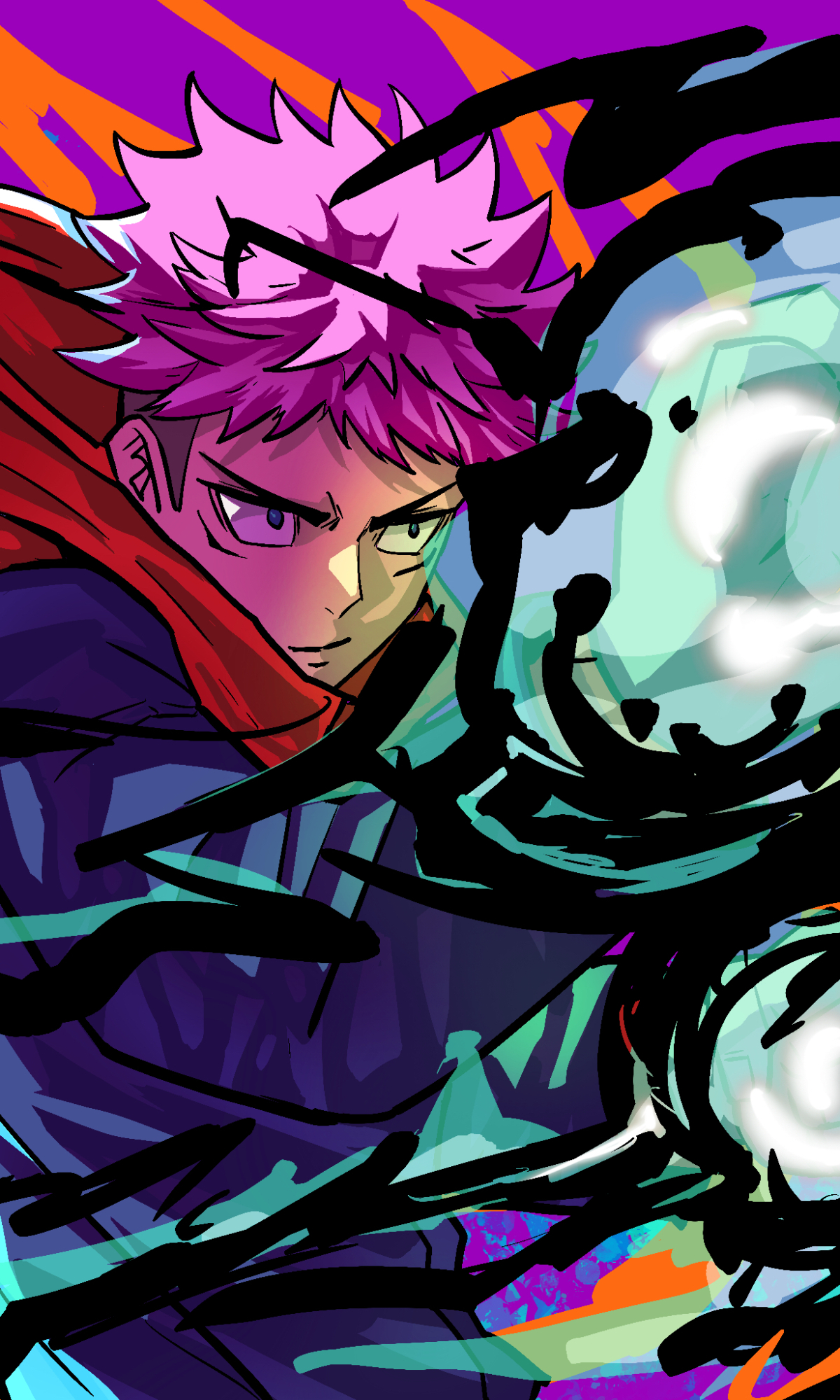 Itadori Yuji Phone Wallpapers - Wallpaper Cave