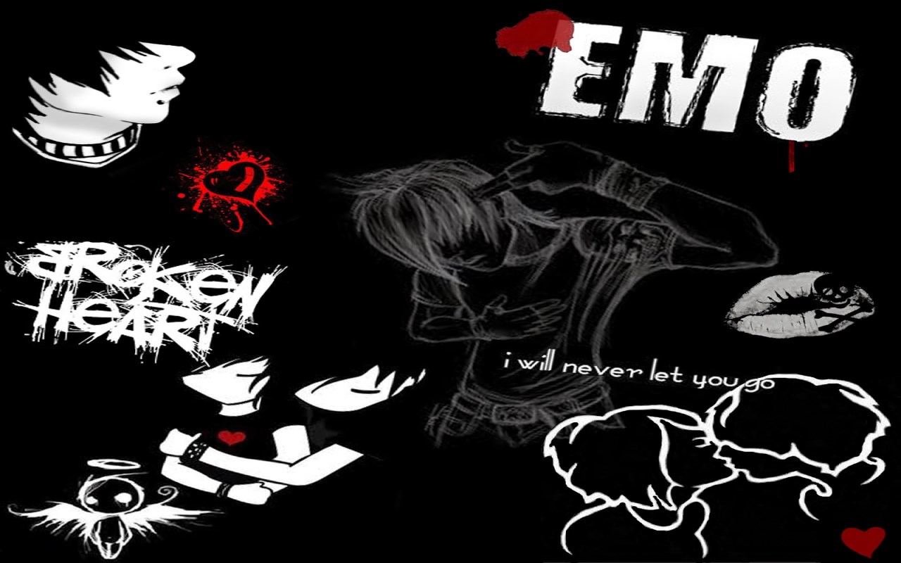 Emo Dark Wallpapers - Wallpaper Cave