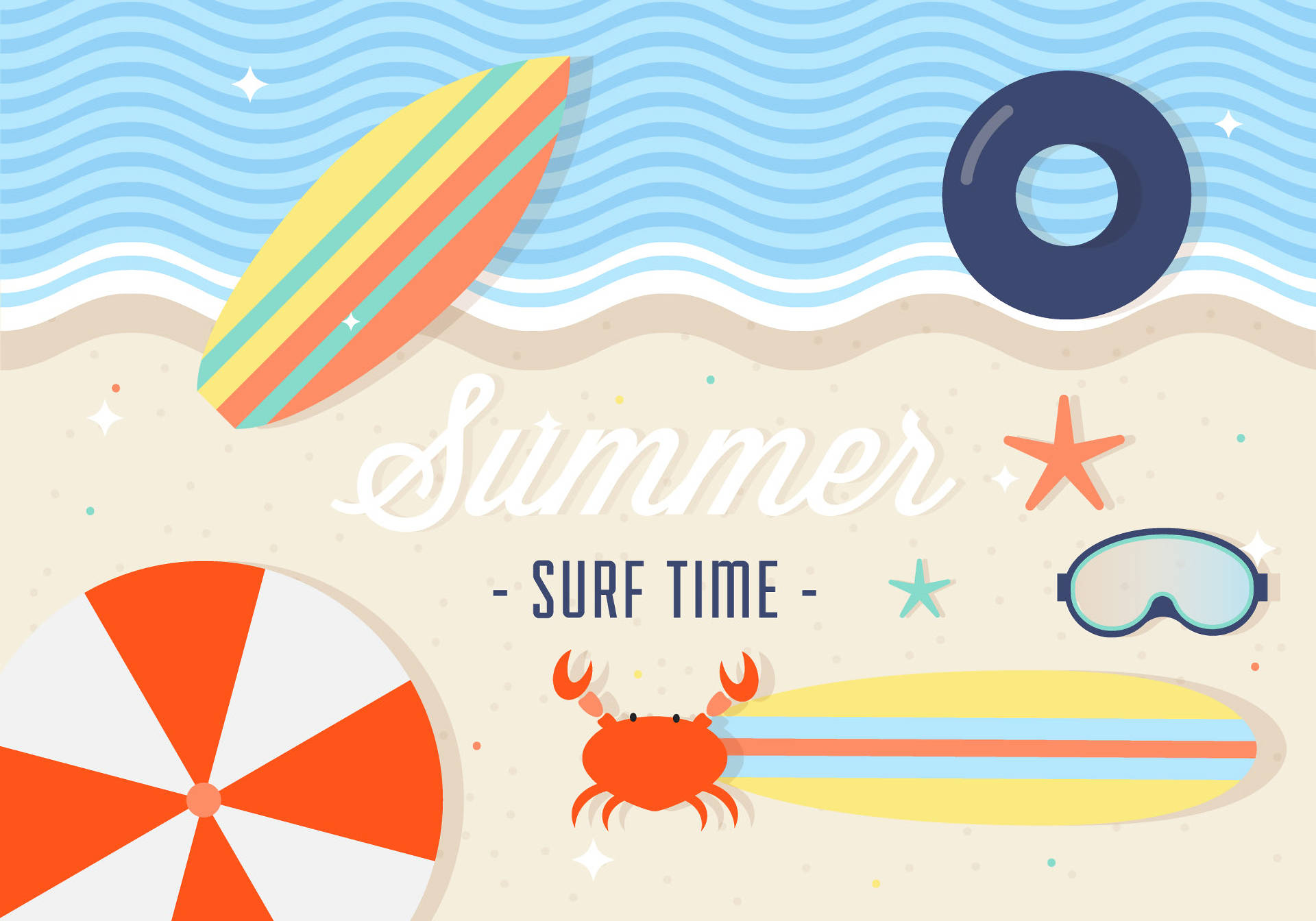 Summer Surfing Desktop Wallpapers - Wallpaper Cave