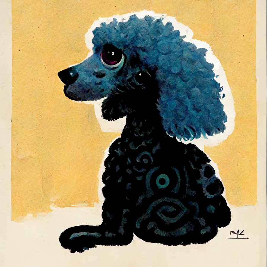 Poodle Art Wallpapers - Wallpaper Cave