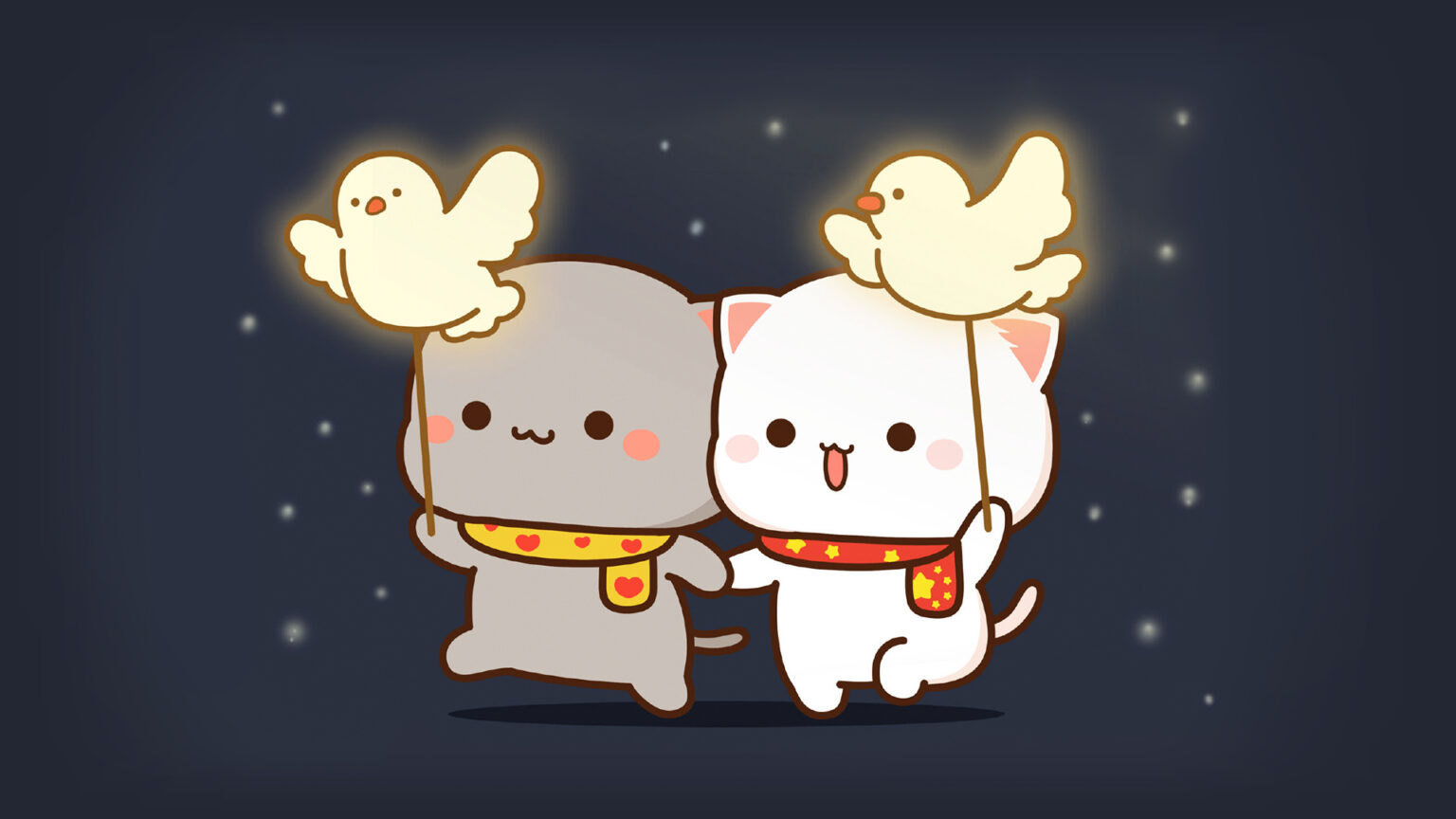 Mochi Peach Cat Wallpapers - Wallpaper Cave