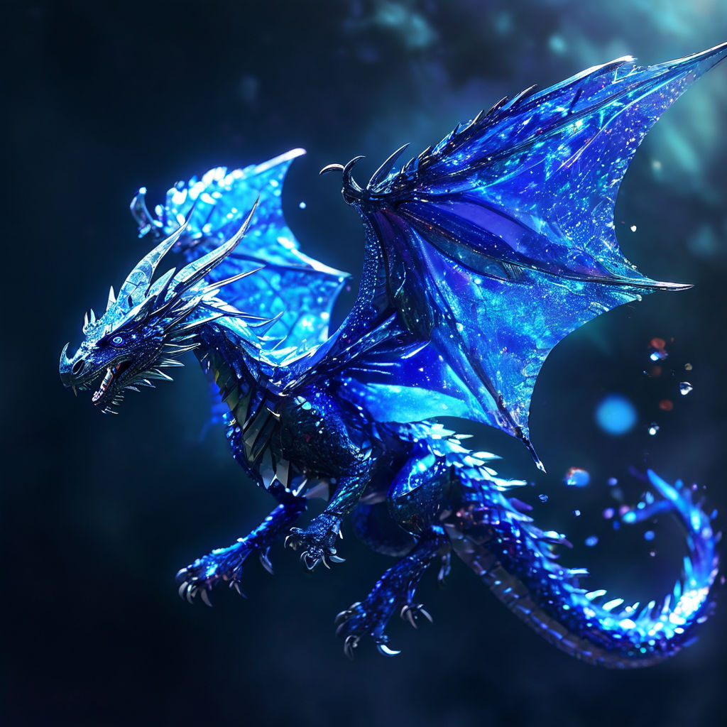 White And Blue Wyvern Wallpapers - Wallpaper Cave