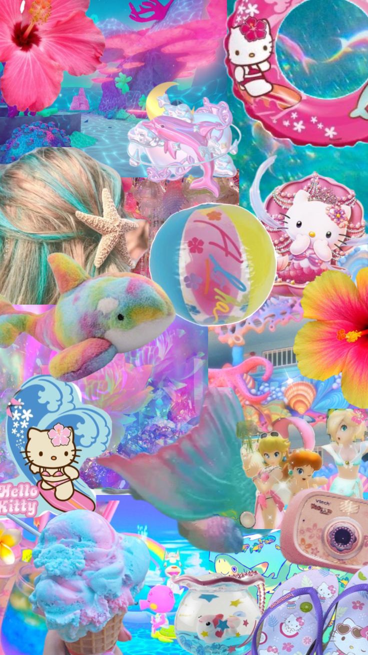 Hello Kitty Summer Aesthetic Wallpapers - Wallpaper Cave