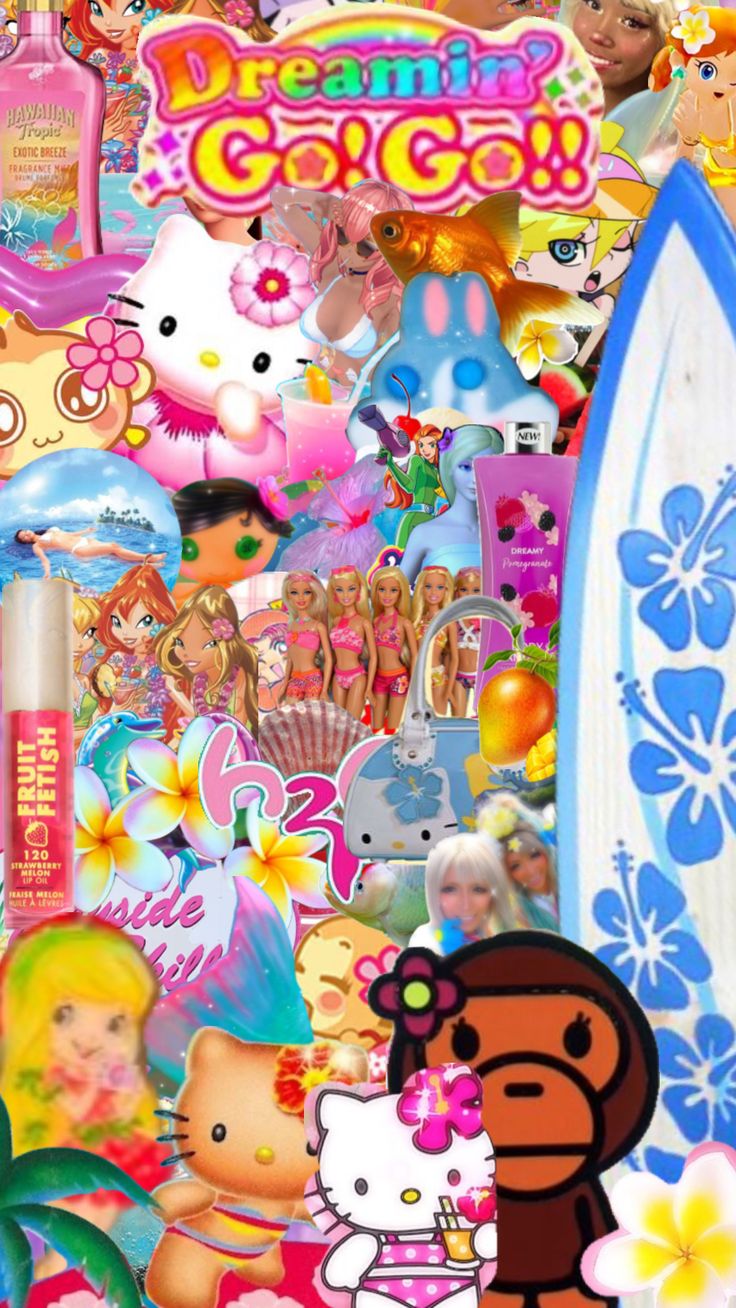 Hello Kitty Summer Aesthetic Wallpapers - Wallpaper Cave