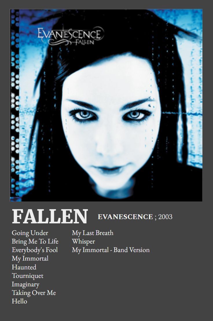 Evanescence Fallen Wallpapers - Wallpaper Cave